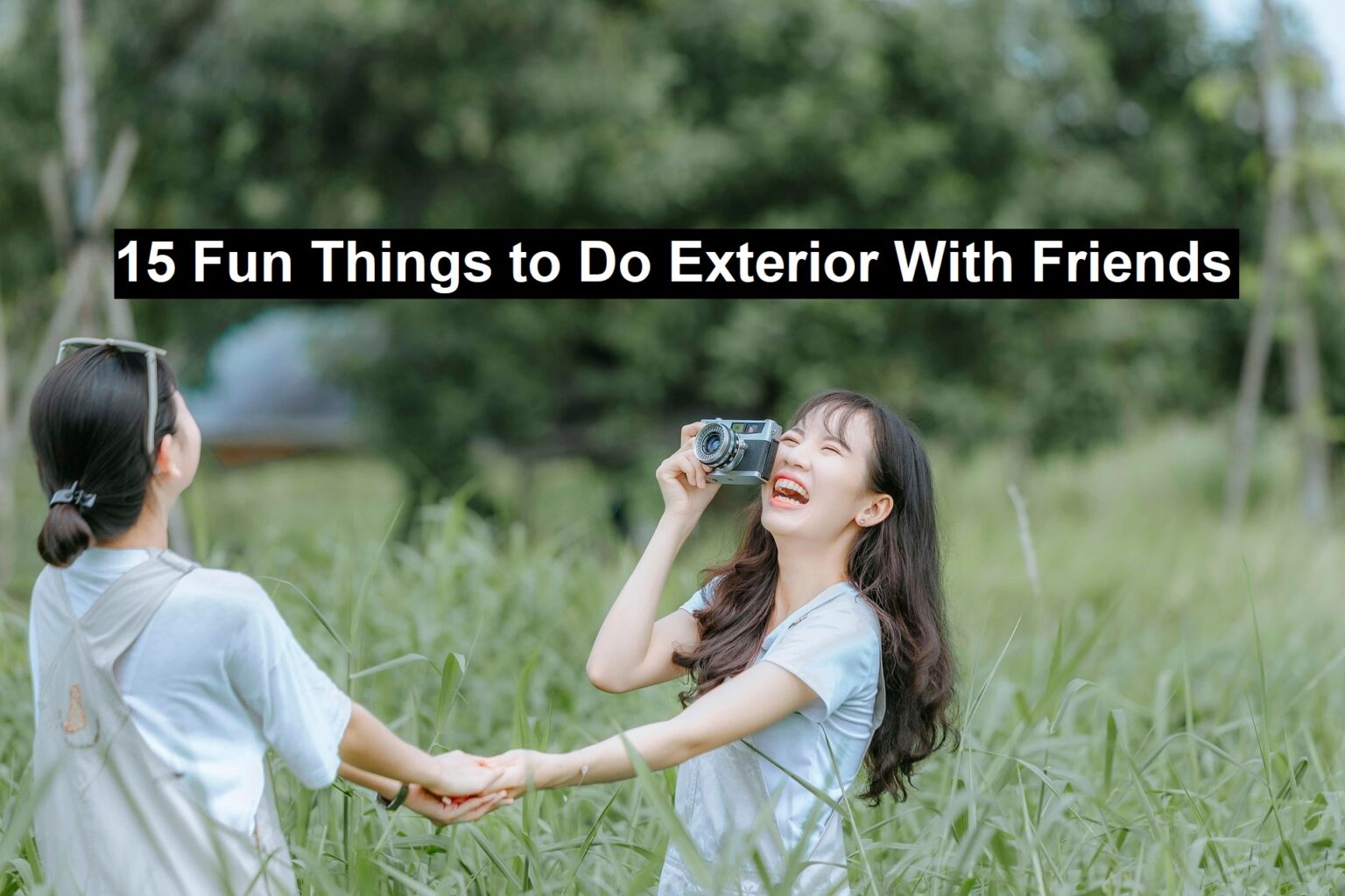15 Fun Things to Do Exterior With Friends - Camping Stays